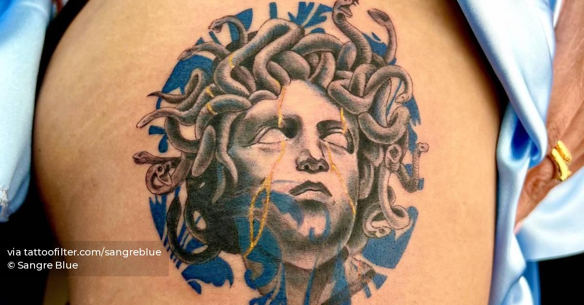 Versace Medusa Head Tattoo