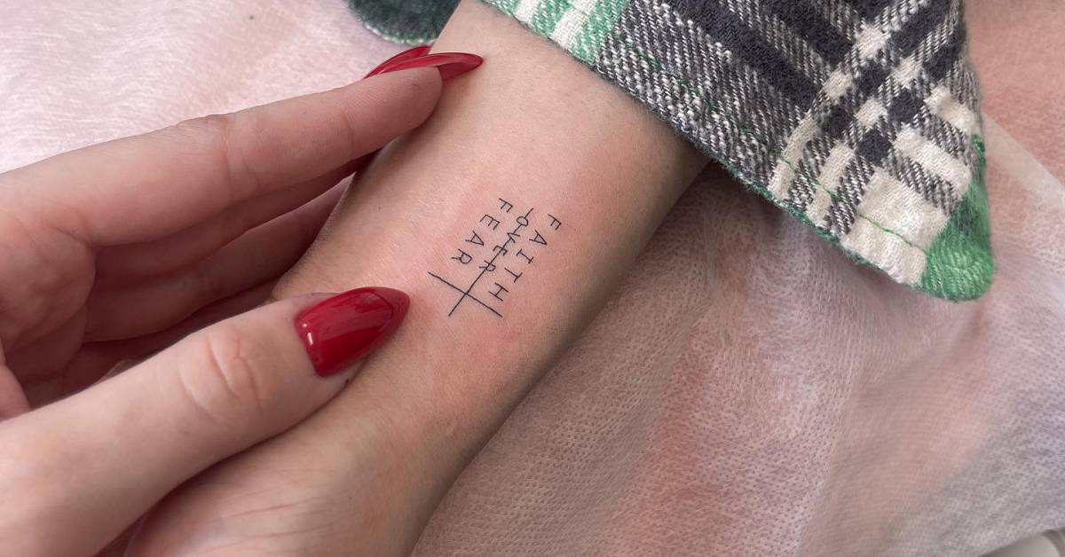 Faith over fear tattoo ideas - Bronctattooaus.com