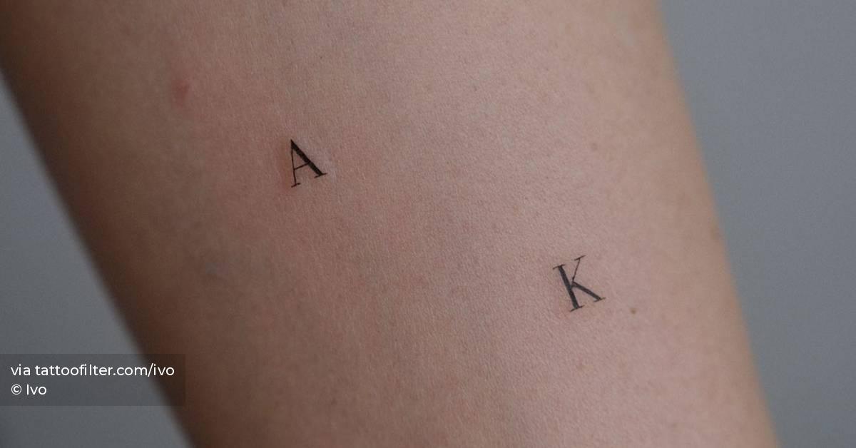 K Word Tattoos Styles K Letter Tattoo Mehndi Design And Beautiful 👑