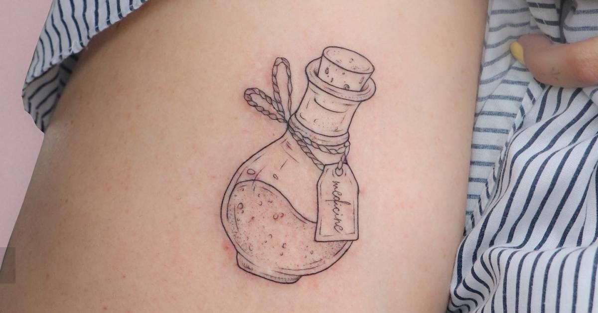 Pill Bottle Tattoos