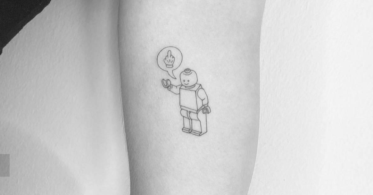 Lego Minifigure Tattoos