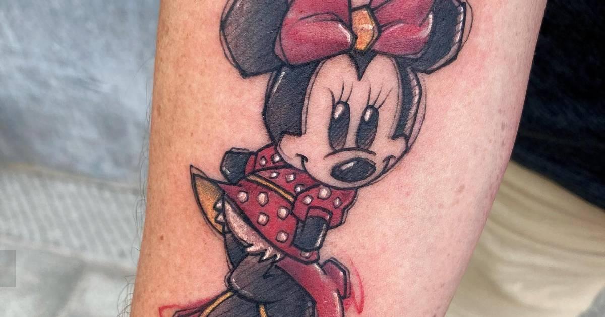 Tatuaggio Di Minnie Mouse