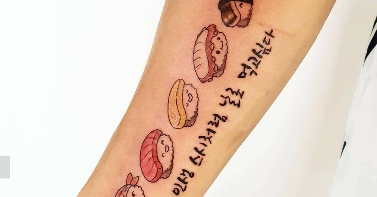 Nigiri Sushi Tattoos 8 Eye Catching Sushi Tattoo Ideas With Meanings