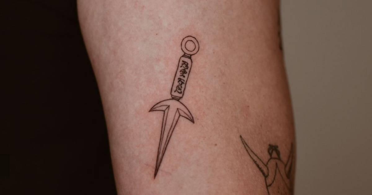 Kunai Knife Tattoos Tattoos 入れ墨 — Hachi Tattoo
