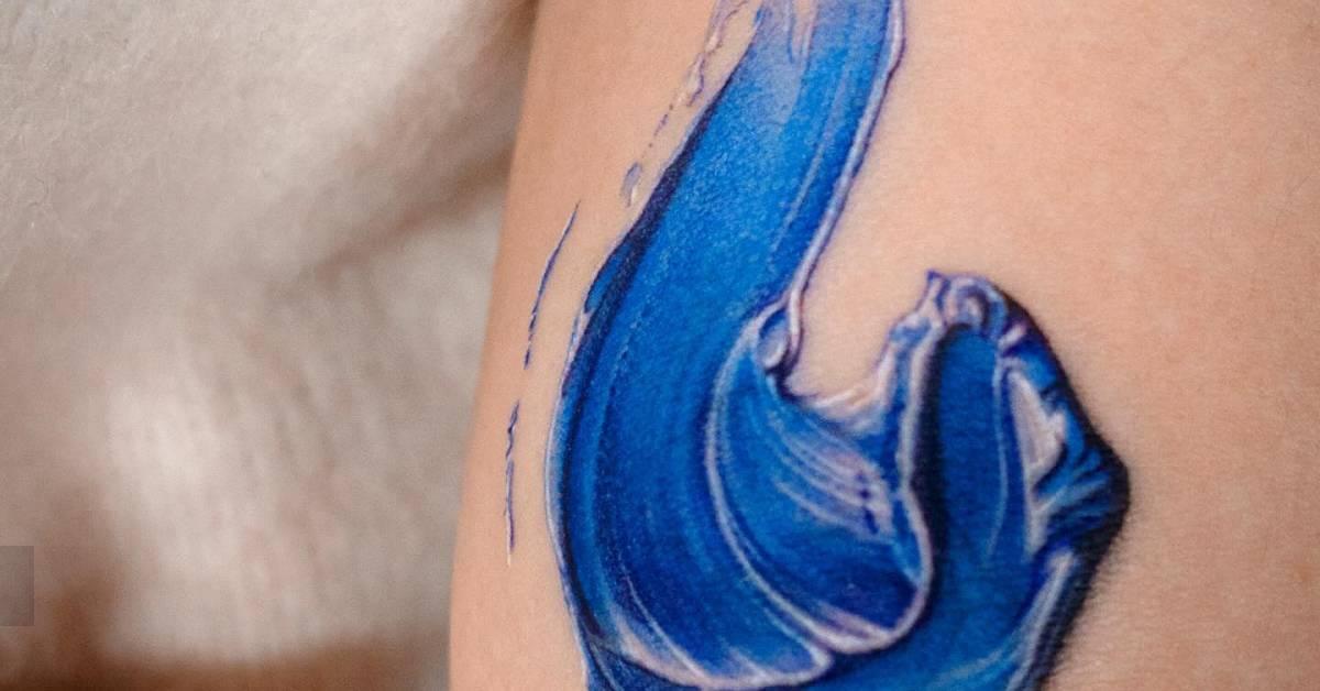 Blue Ink Tattoo Tumblr