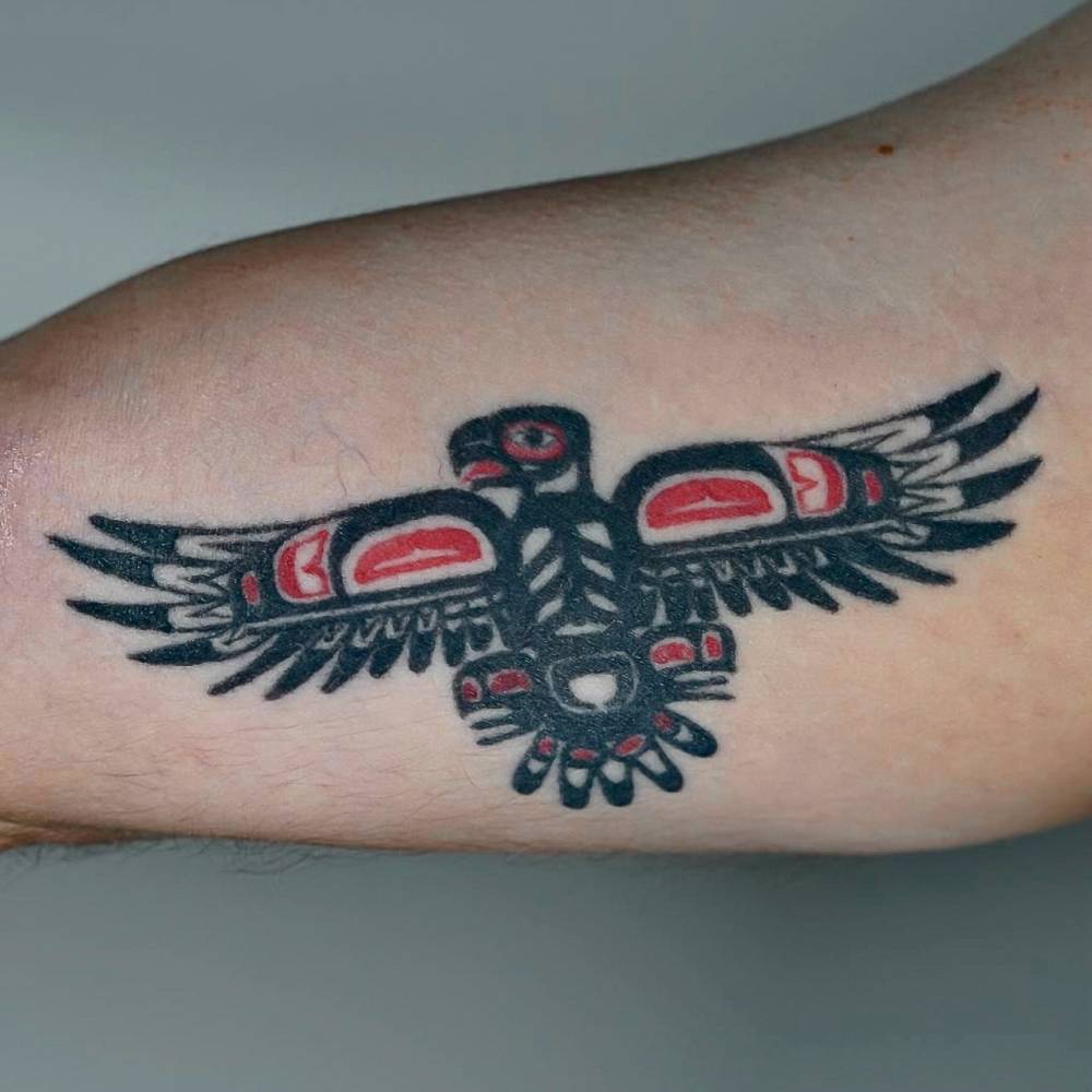 Tribal Eagle Arm Tattoo Tribal Eagle Arm Tattoo