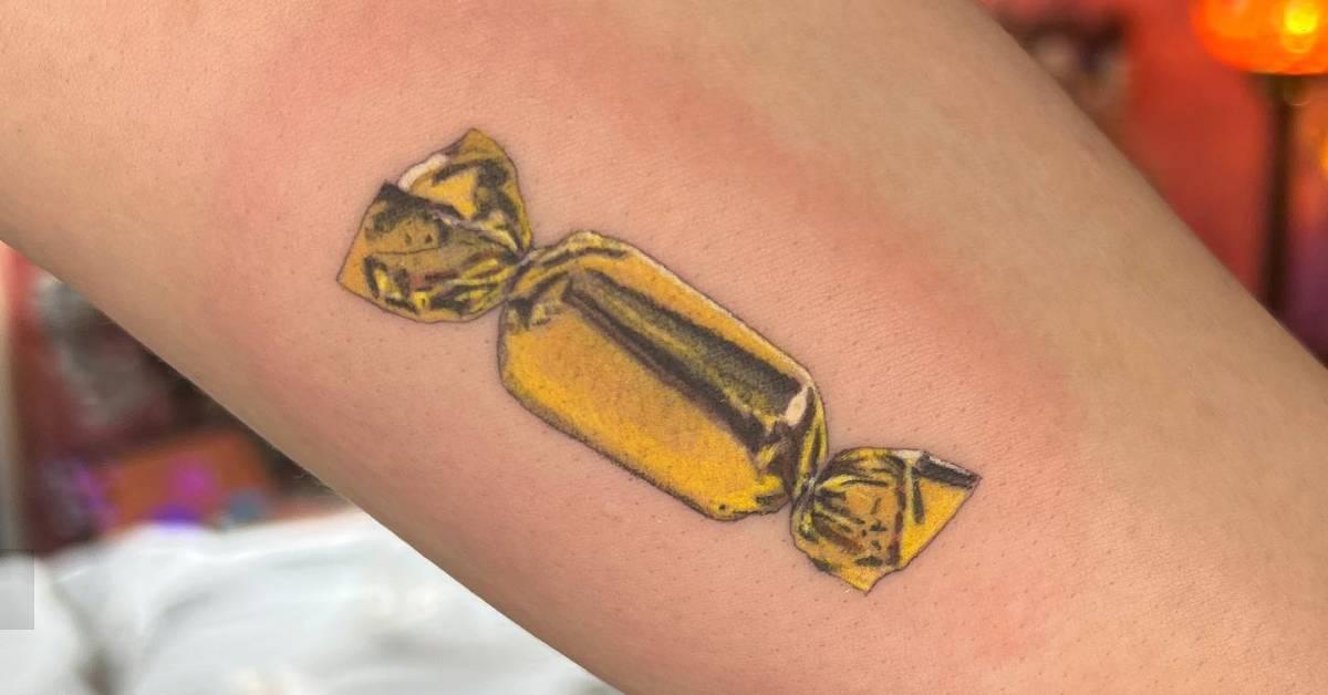 Candy Forearm Tattoos