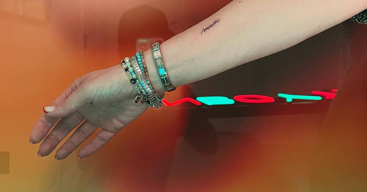 "Meraki", a Greek word meaning to do something with