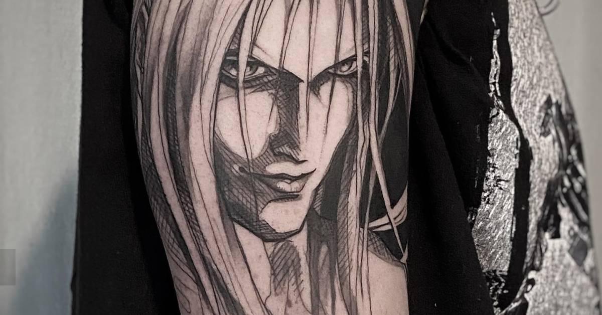 Sephiroth Final Fantasy Tattoos