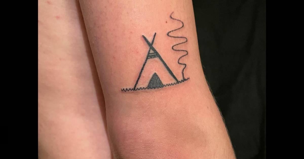 Tipi Tent Tattoos